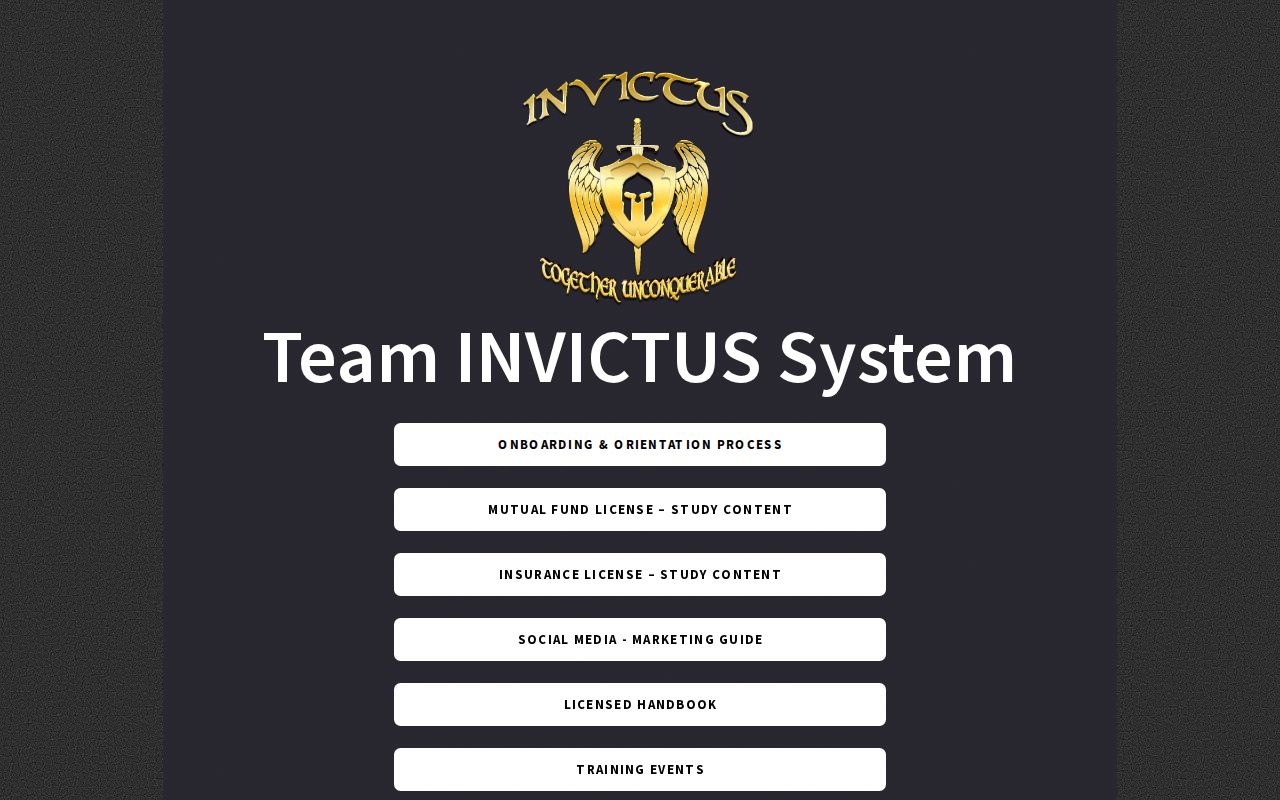 INVICTUS System